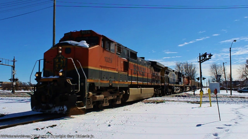 BNSF 1029, CSX 165, & BNSF 5956